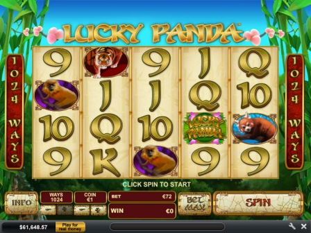 Lucky Panda Slot Machine: 15 Free Spins with 2x Multiplier, Second ...
