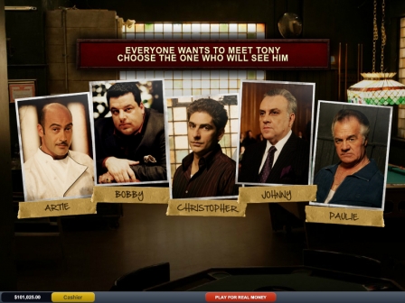 The Sopranos Slot Machine: 3 Bonus Features, Free Spins with 4 Modes
