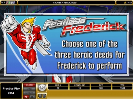 Fearless Frederick Slot Machine: 25 Free Spins with 3x Multiplier ...