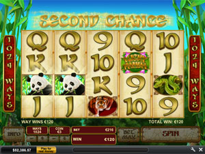 Lucky Panda Slot Machine: 15 Free Spins with 2x Multiplier, Second ...